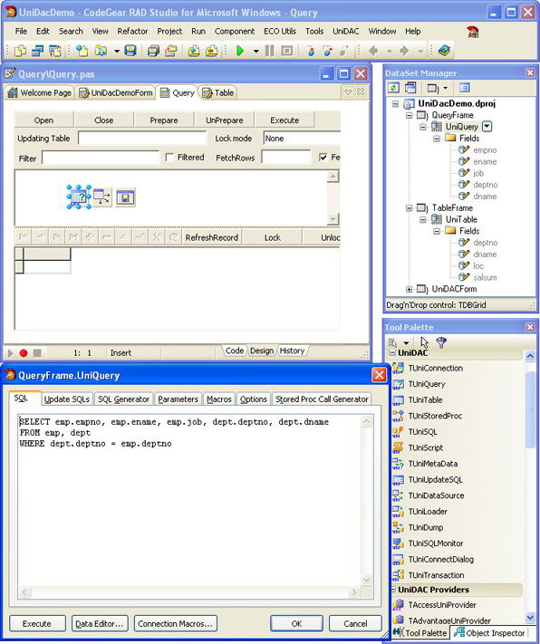Devart UniDAC
